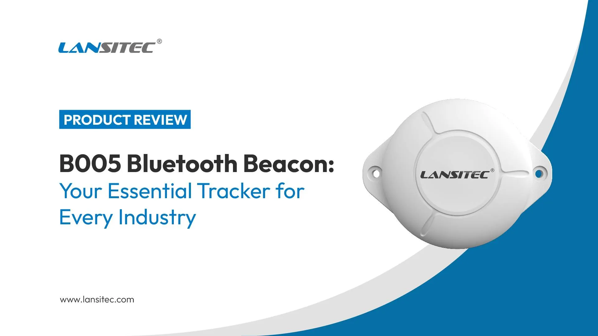 B005 Bluetooth Beacon: Your Essential Tracker for Every Industry - Lansitec